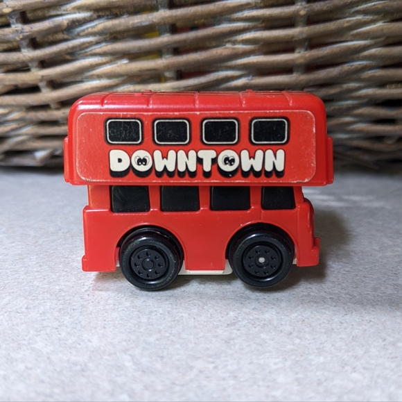Tomy | Toys | Vintage Tomy Wind Up Double Decker Uptown Bus Wind Up ...